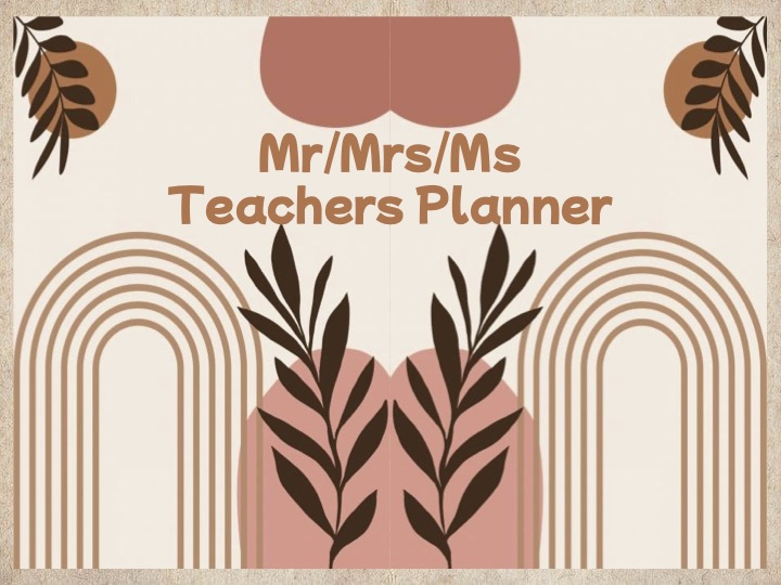 The Benefits of Using a Digital Teacher Planner: Google Slides vs ...